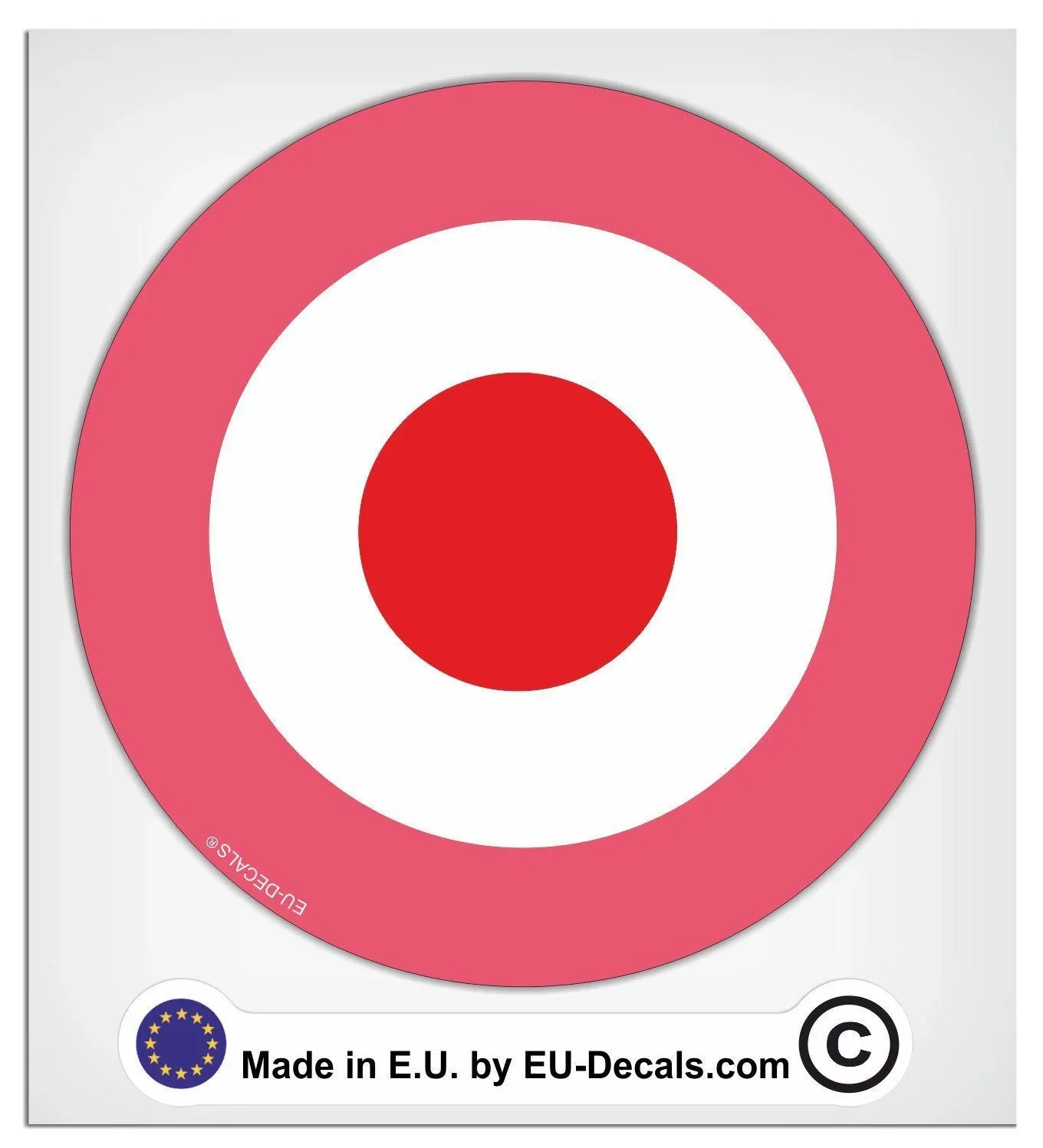 For-100mm-4-Mod-target-Pink-Laminated-Decal-Sticker-vespa-classic ...