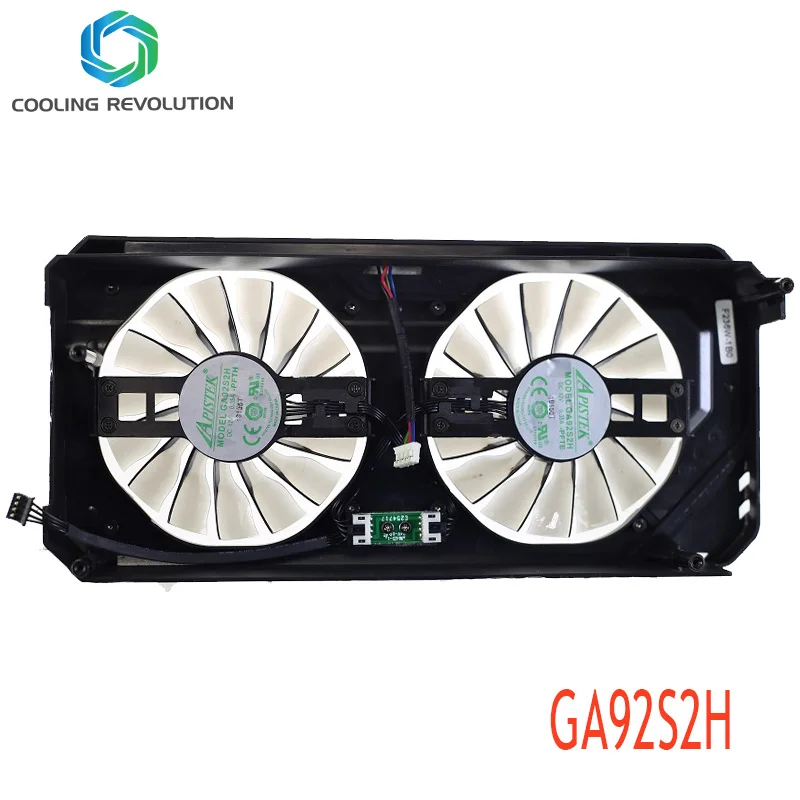 87MM GA92S2H DC12V 0.35A 4Pin Graphics Cooling Fan for Palit GTX 1060 ...