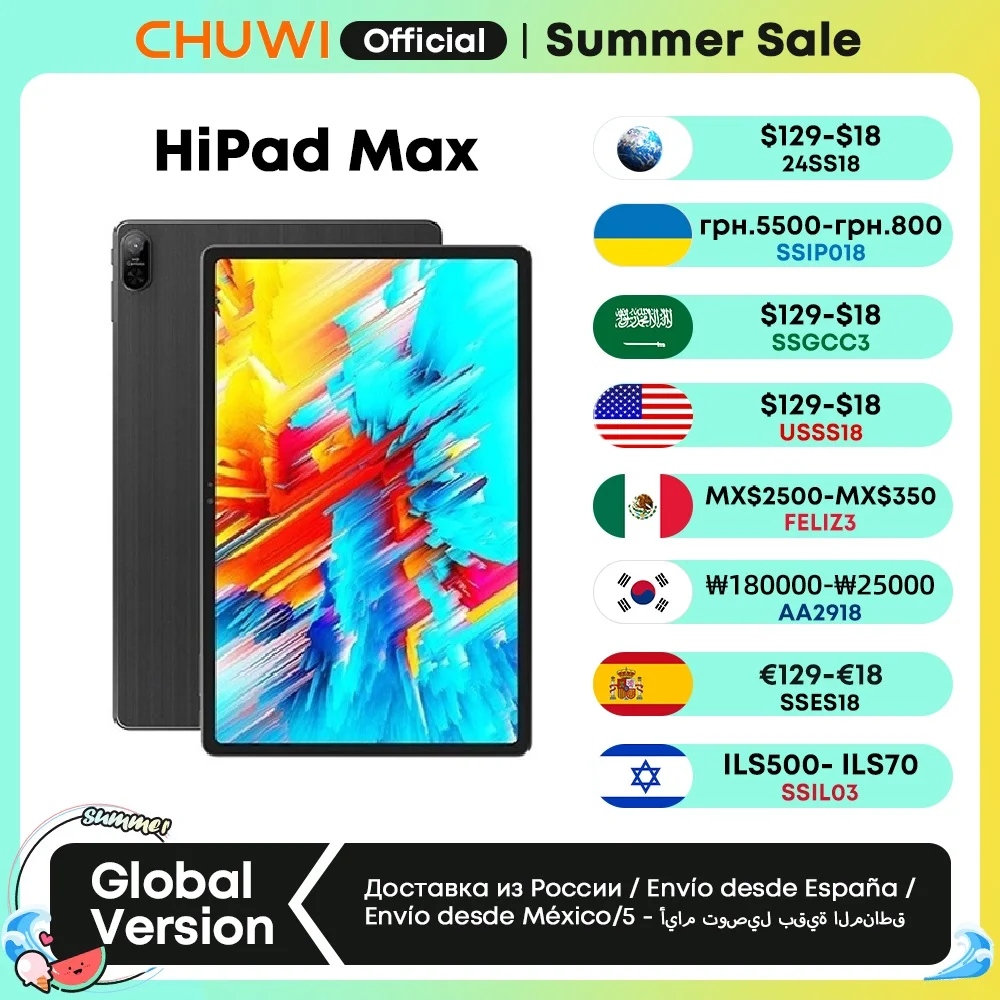 CHUWI HiPad Max 10.36-inch Fullview Display Snapdragon 680 Octa-core ...
