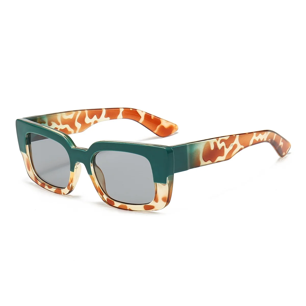 Ins-Popular-Fashion-Small-Rectangle-Sunglasses-Women-Retro-Leopard ...