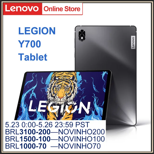 Original Lenovo LEGION Y700 Gaming Tablet Legion 2022 8.8inch 6550mAh 45W Charging 2560*1600 One ...