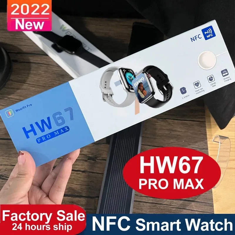 New-HW67-Pro-max-Smart-Watch-1-9-inch-Full-Screen-Series-Wireless ...