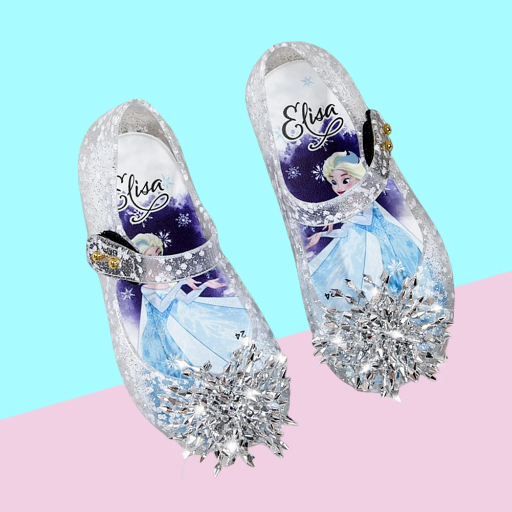 Disney-zapatos-de-princesa-con-diamantes-de-imitaci-n-para-ni-os ...