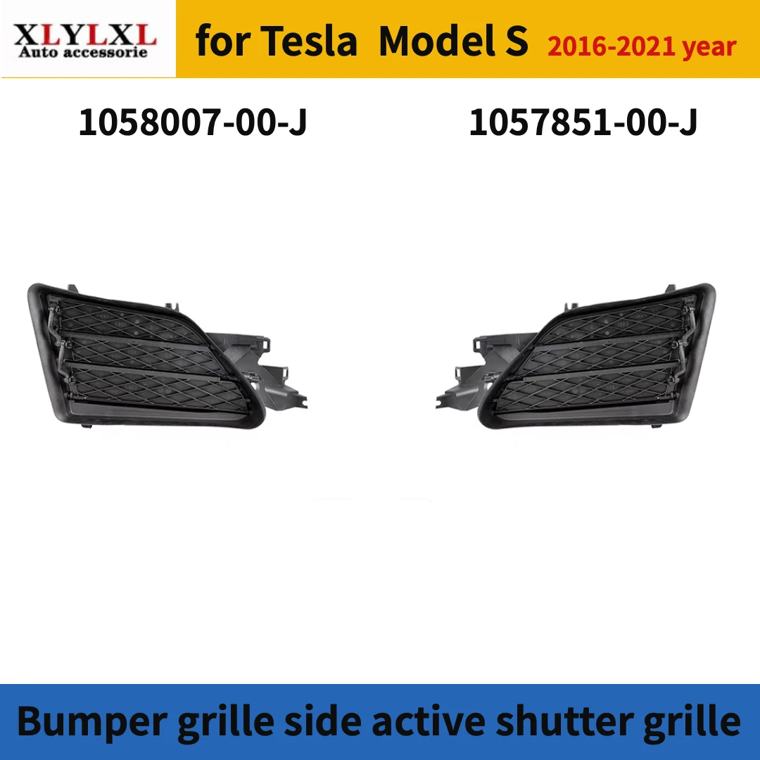 Bumper-grille-side-active-shutter-grille-for-Tesla-Model-S-Fog-Lamp ...