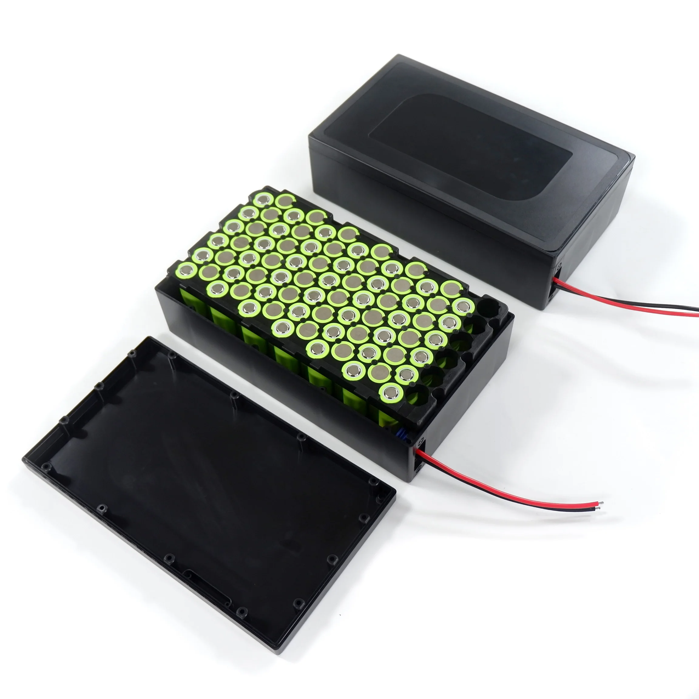 18650 24V/36V/48V 20Ah Lithium Battery Case/Box Can Hold 84 18650 Cell ...
