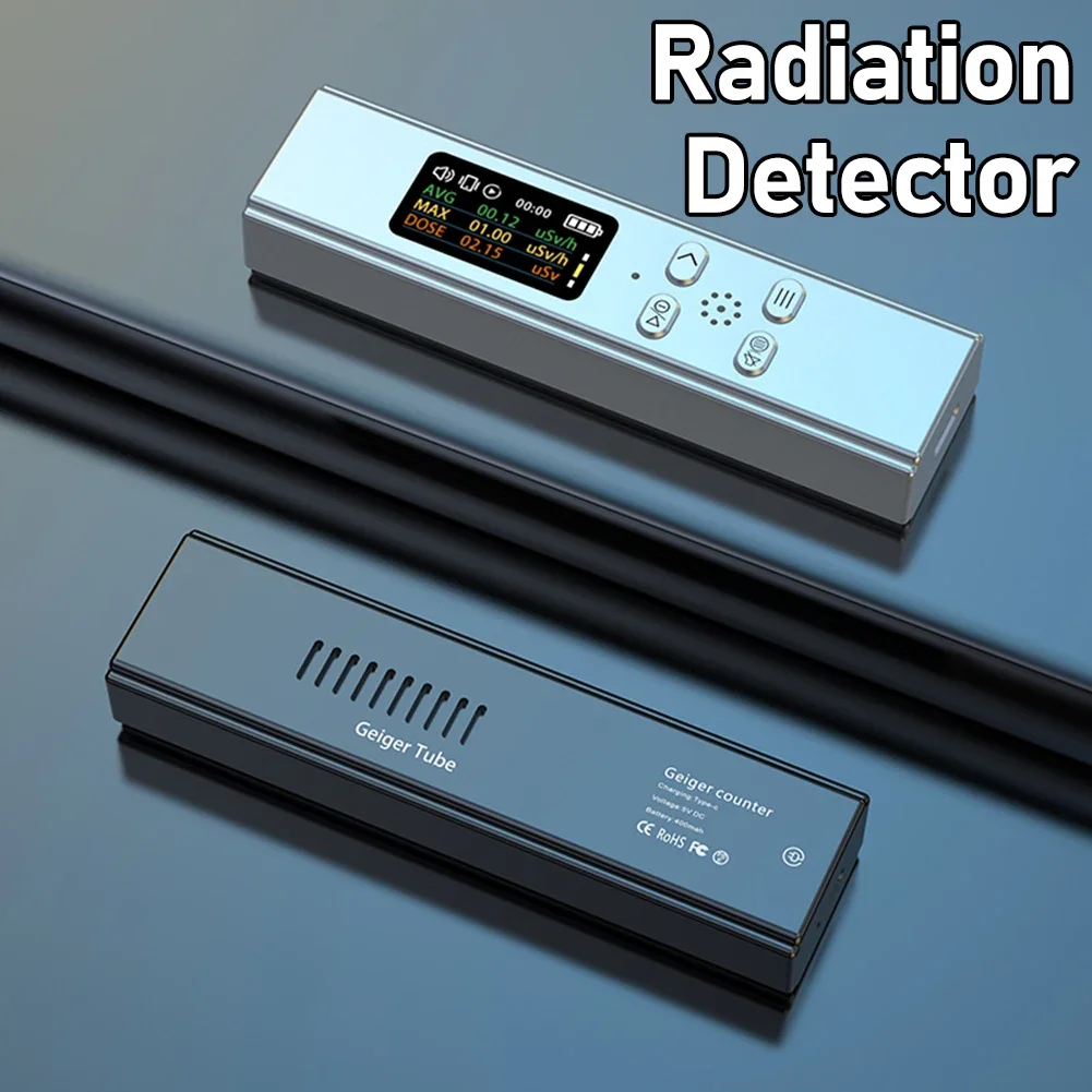 Portable Geiger Counter Nuclear Radiation Detector High Precision X-ray ...