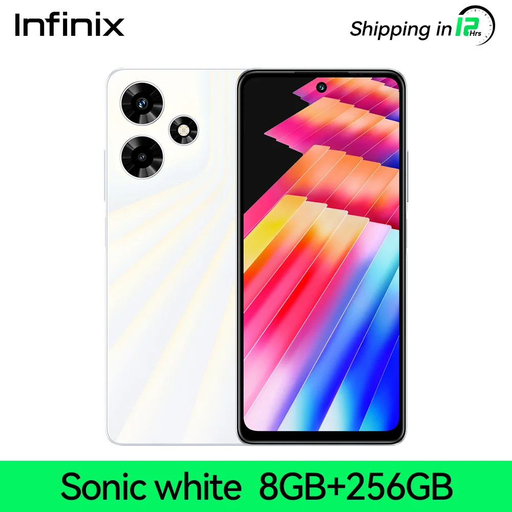 infinix Hot 30 4G NFC Smartphone Helio G88 Android Cellphone 90Hz 6.78 ...