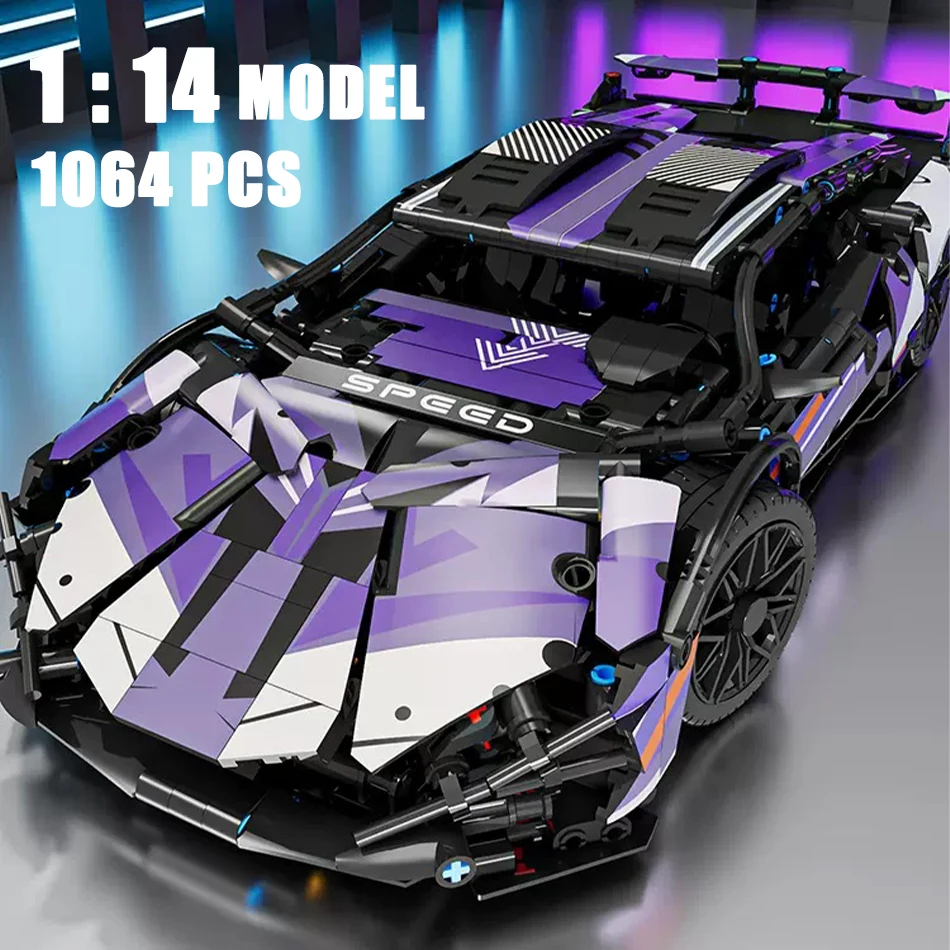 1-14-City-Technical-Lambo-V12-Super-Speed-Sports-Car-Building-Blocks ...