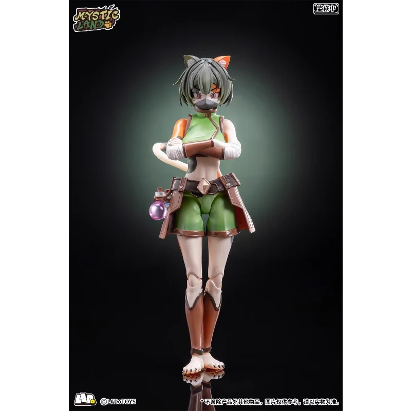 LADo TOYS 1/12 Adventure Squad Three Tabby Cats Herbalist Tonya Action ...