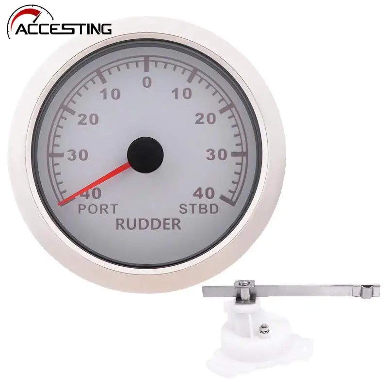 Indicador de ángulo de timón marino, 85mm, 0 190 ohm, con Sensor de ...