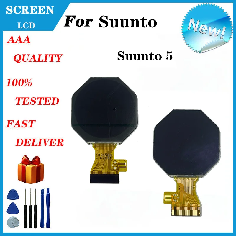 For-Suunto-5-fitness-LCD-With-Touch-Screen-Display-Assembly-With-Glass ...