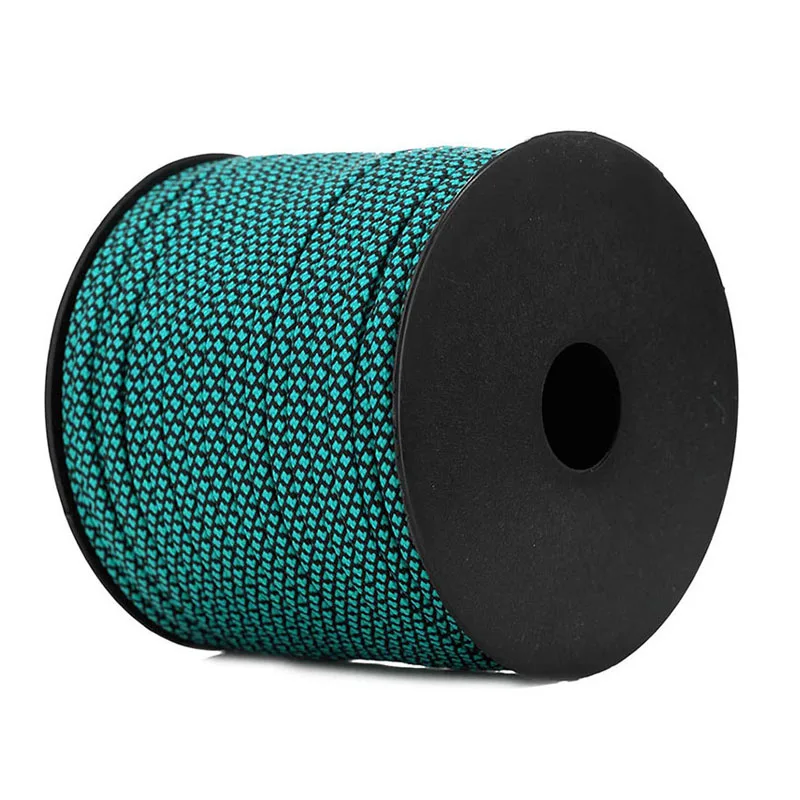 550lb Paracord Reel 160 Foot 4mm 7 Inner Strands Parachute Cord 100% ...