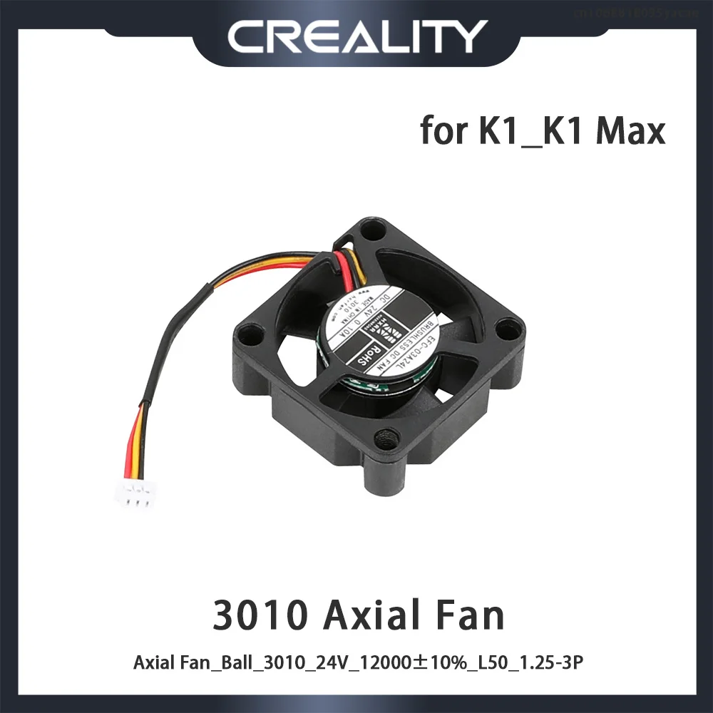 CREALITY for K1_K1 Max 3010 Axial Fan DC24V 0.1A Brand New Original ...