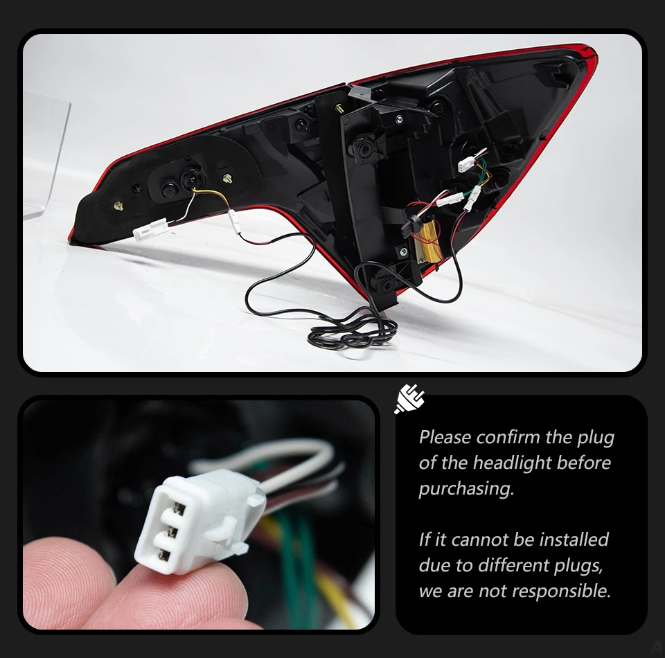 Car Styling for HR-V Tail Lights 2014-2020 Vezel LED Tail Light HRV LED ...