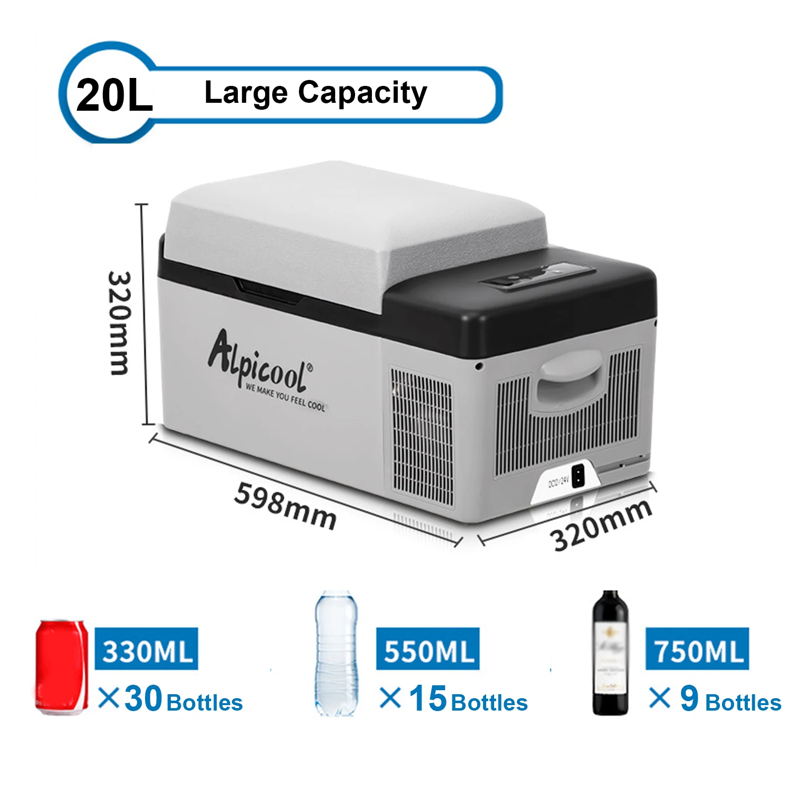 DC12-24V-AC110-240V-Car-Refrigerator-Freezer-Ice-Box-Cooler-Adjustable ...