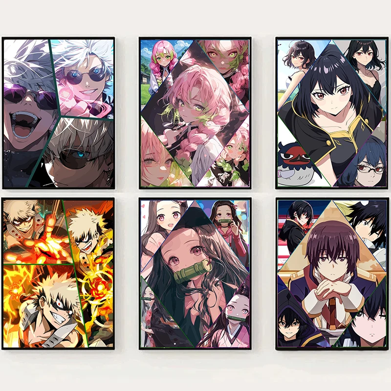 Hot-Popular-Various-Japanese-Classics-Anime-Character-Posters-and ...