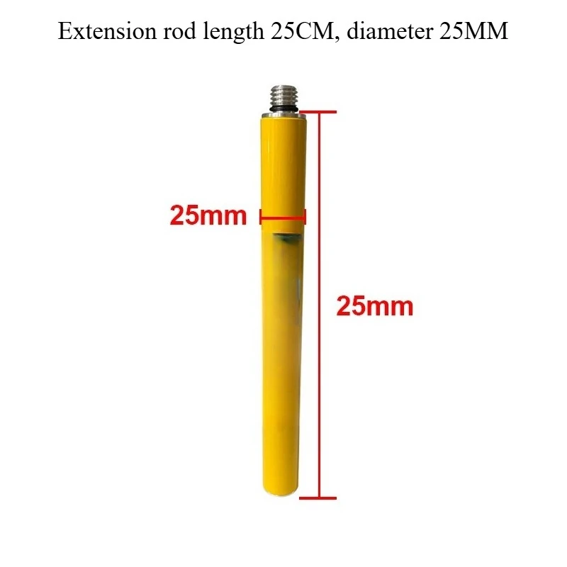 5PCS 25cm Surveying Pole Extension for R12i R12 R10 R9s R8s R2 GPS, 5/8 ...