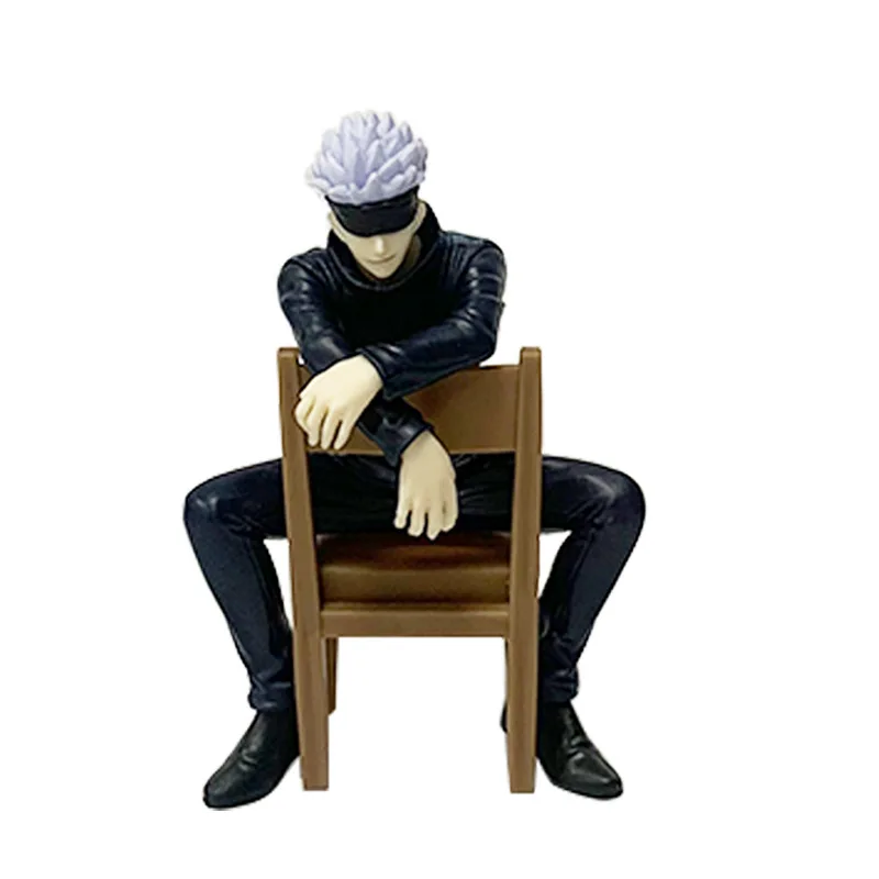 Jujutsu Kaisen 11cm 14cm Sitting Satoru Gojo Figure With Chair Break ...