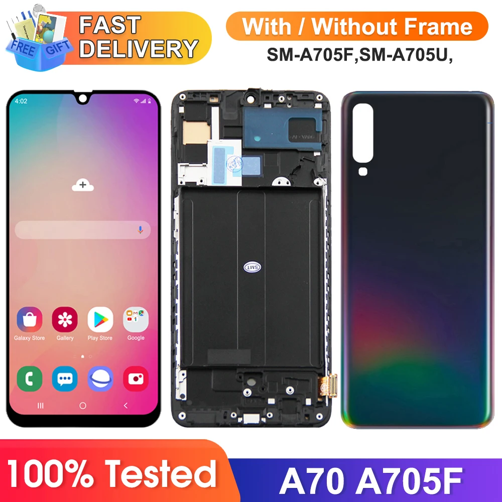 A70 Display Screen Replacement, for Samsung Galaxy A70 A705 A705F ...