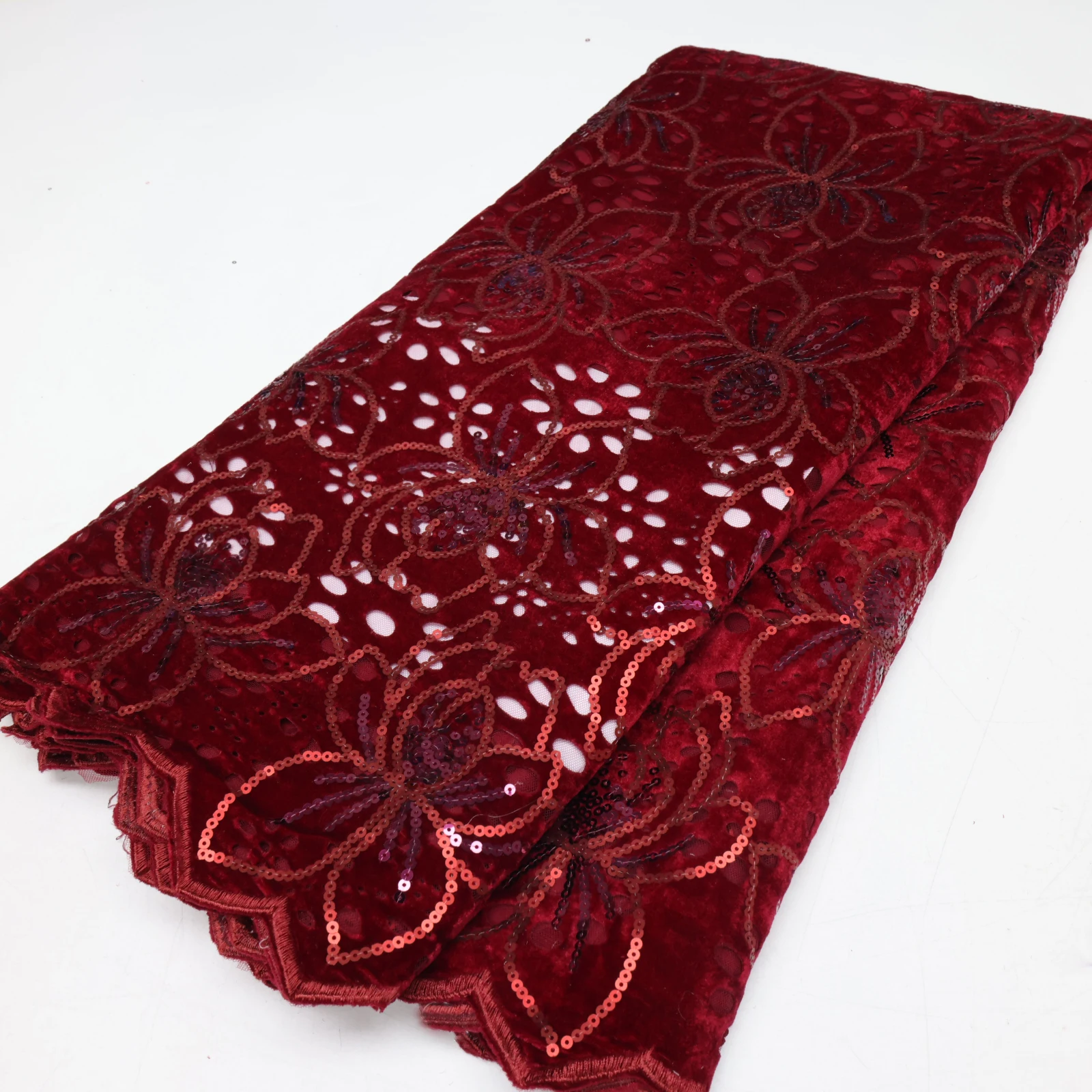 Clearance sale African French Velvet Lace Fabric High Quality Lace ...