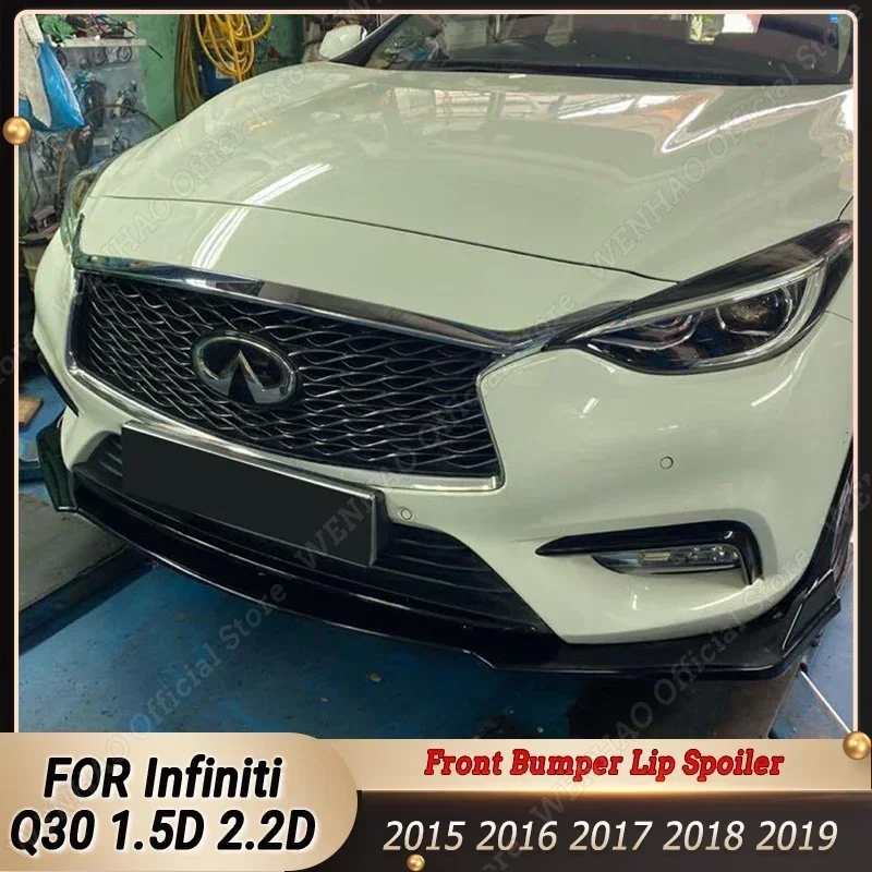 3PCS-Front-Bumper-Lip-Splitter-Spoiler-Diffuser-Body-Kit-Cover-Guard ...