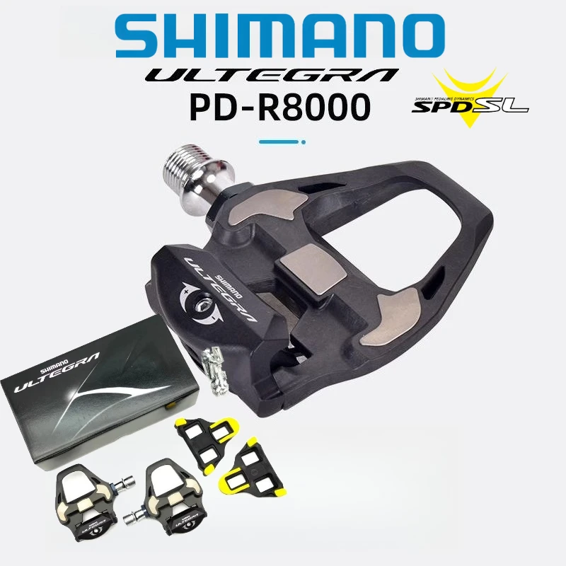 Shimano PD-R8000 Lightweight Performance Pedals - Optimized SPD-SL ...
