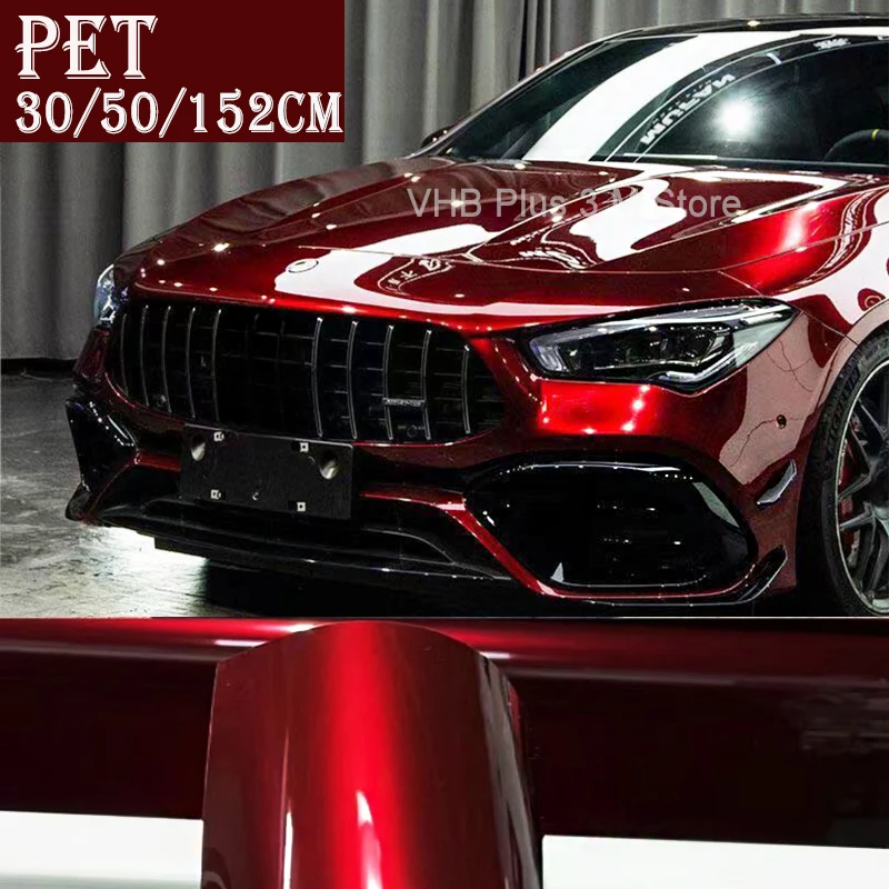 High Glossy Liquid Metallic Dragon Blood red Wrapping Vinyl color Film ...