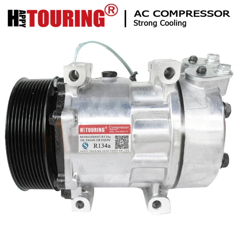 Air Conditioning Compressor 7h15 Sd7h15 For Scania Trucks 1531196 ...