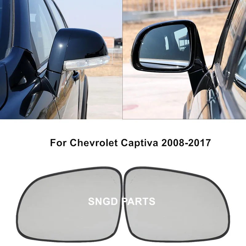For Chevrolet Captiva 2008-2017 Rearview side Mirror glass lens with ...