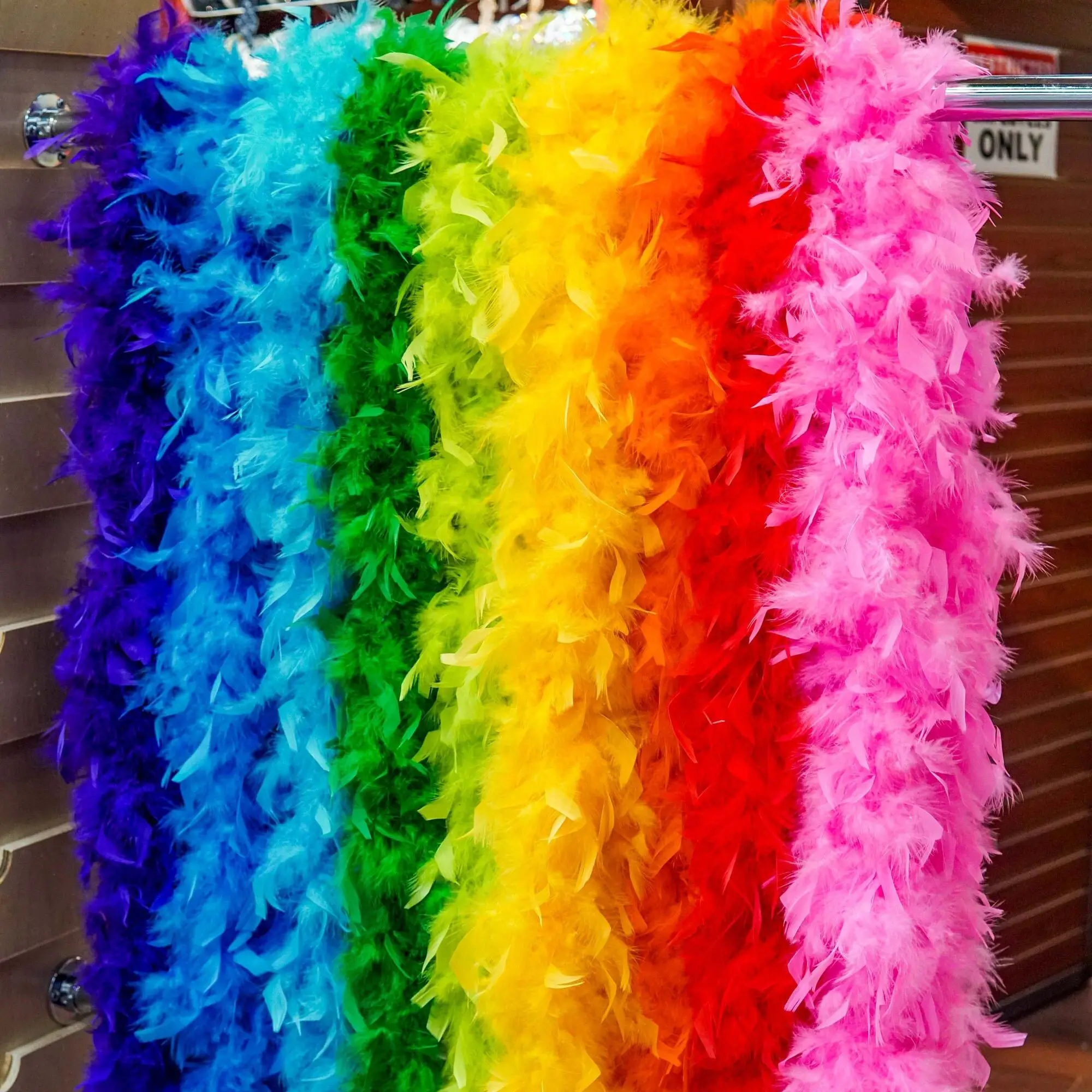 Plumes-de-dinde-marabout-color-es-Boa-Robe-Ch-le-Bricolage-Artisanat ...