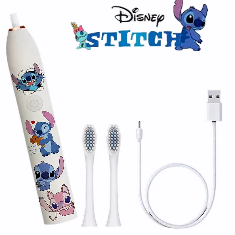 Disney-Stitch-Escova-De-Dentes-El-trica-Anime-Figura-Cartoon-Recarreg ...