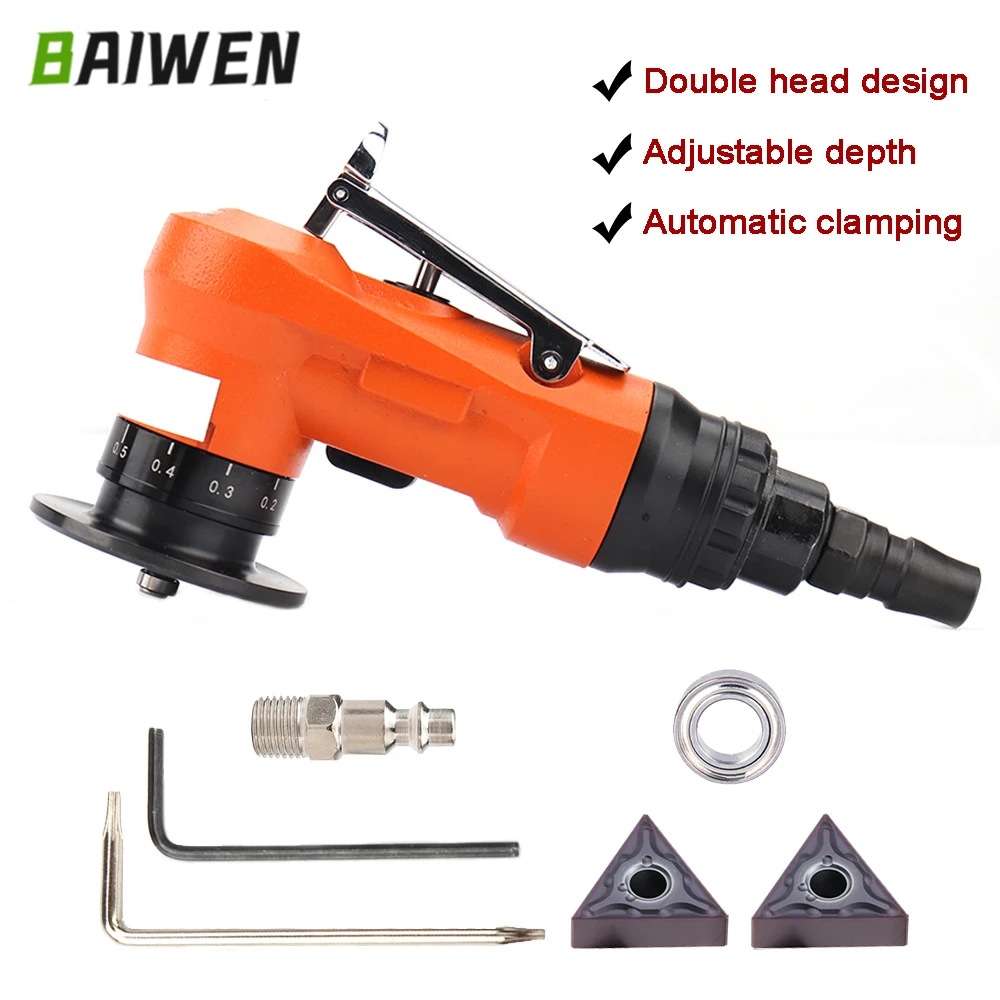 Adjustable Pneumatic Chamfering Machine Handheld Mini 45 Degree Chamfer ...