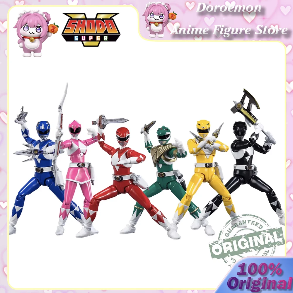In Stock Original Shodo Super Kyouryuu Sentai Zyuranger Mighty Morphin ...
