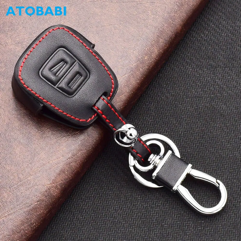 ATOBABI Leather Car Key Case Keychain For Opel Astra G Zafira A ...
