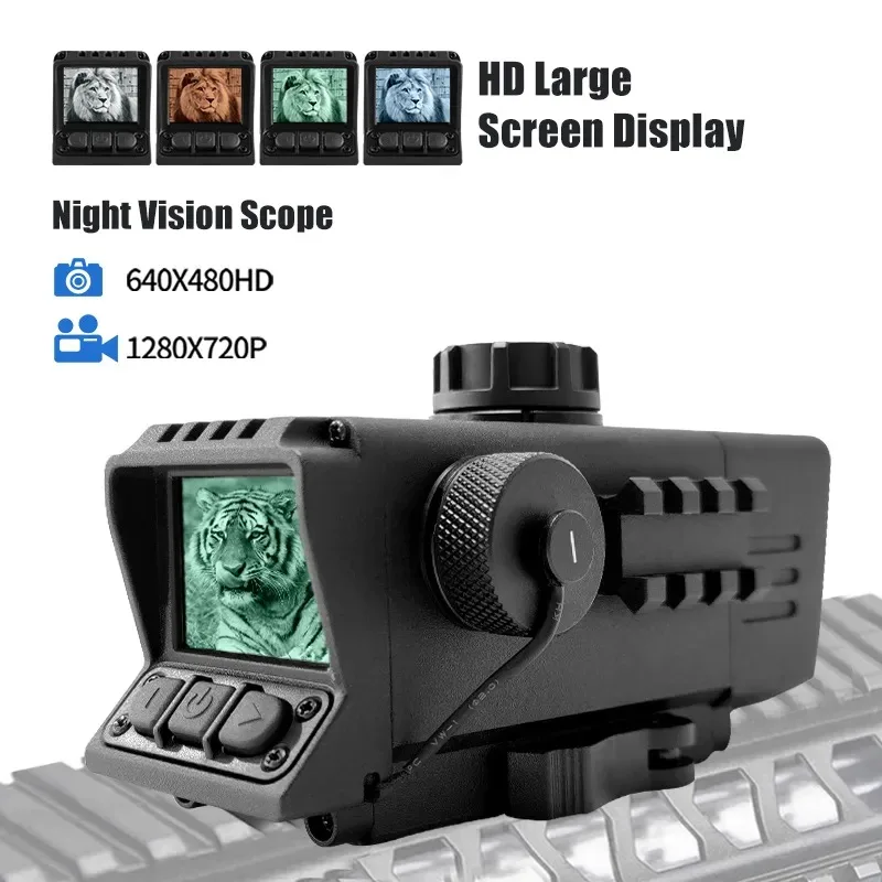 Digital-Infrared-Night-Vision-Scope-Mount-NV-Vistas-pticas-Vis-o-Red ...