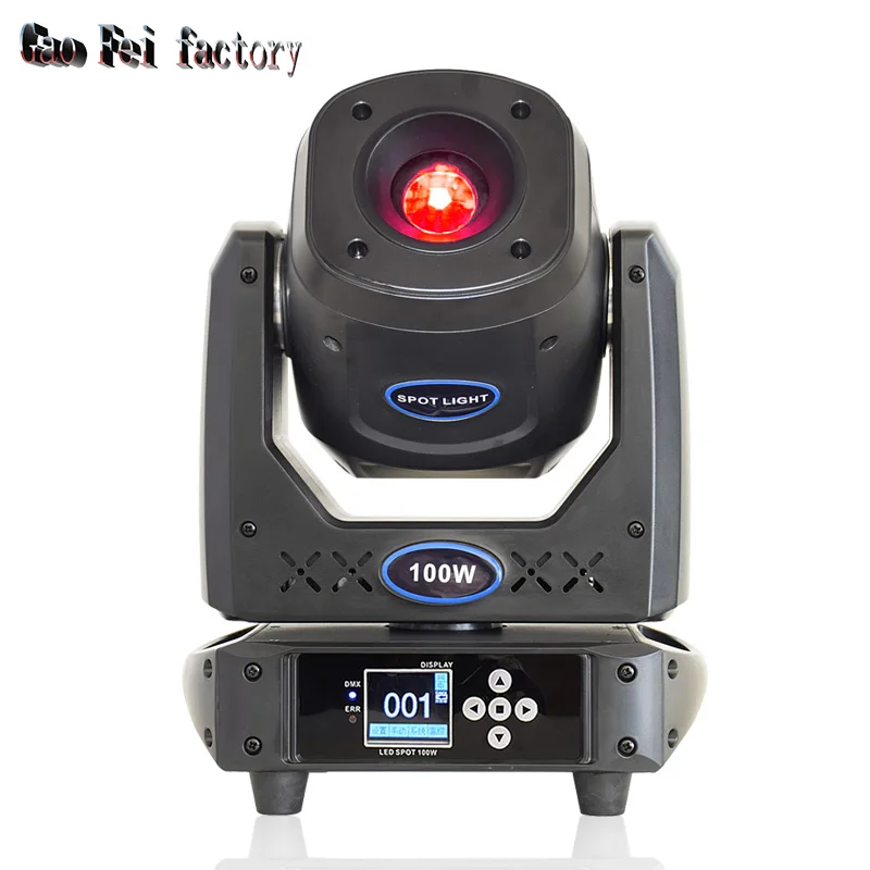 LED-Spot-100W-Moving-Head-Light-With-8-Face-Prism-For-DJ-Stage-Party ...