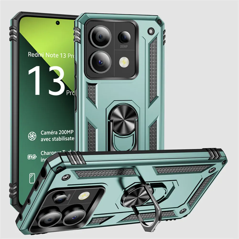 Shockproof Armour Case For Xiaomi Redmi Note 13 12 11 10 8 9 Pro 12S ...