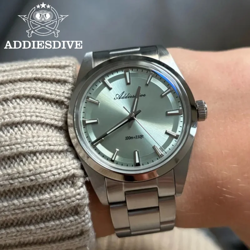 ADDIESDIVE AD2066 Men's Luxury Watch 10Bar Waterproof BGW9 Super ...