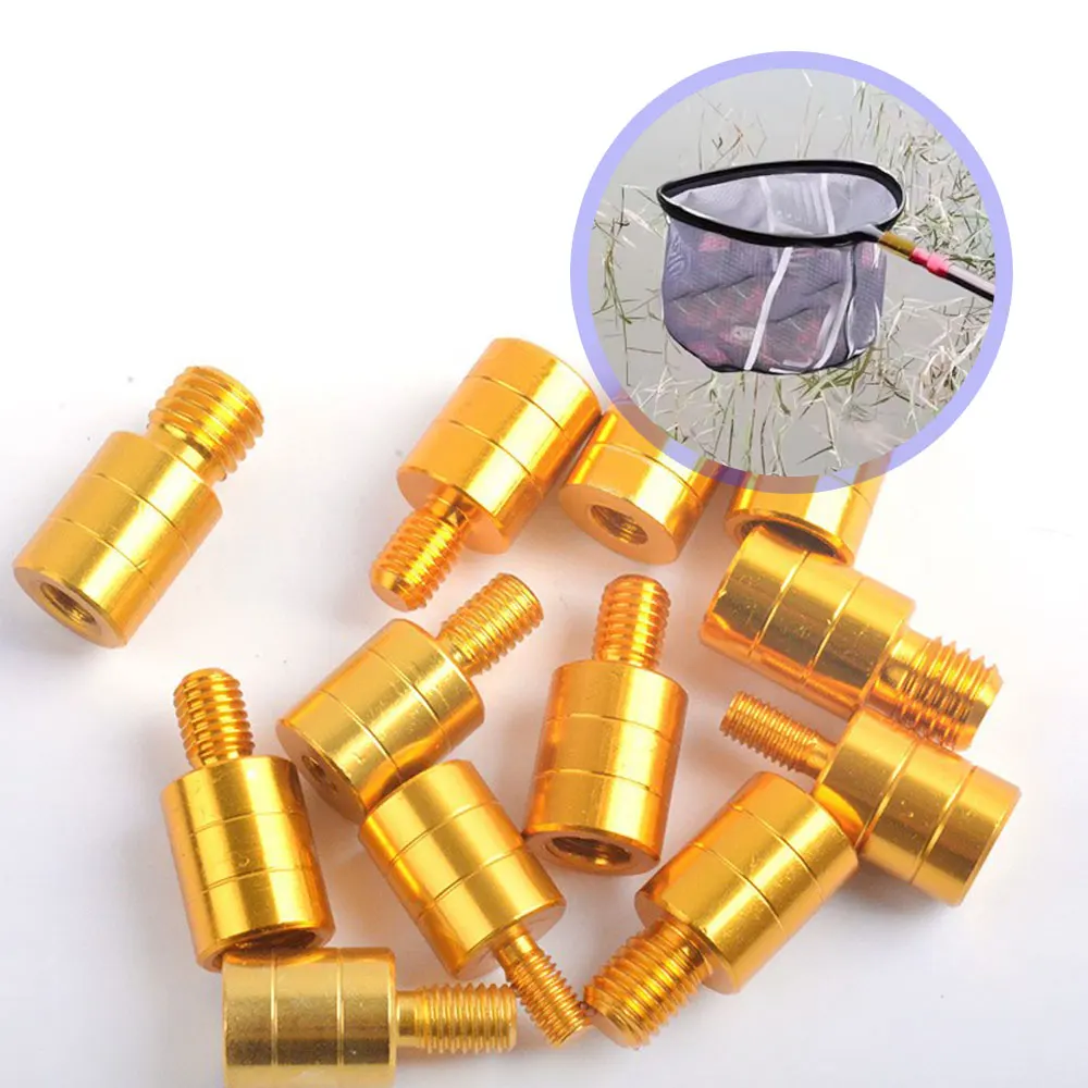1x-Fishing-Net-Rod-Pod-Connector-M8-M10-M12-Screw-Net-Head-Adapter ...