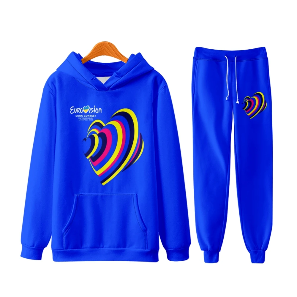 Eurovision-2023-Heartbeat-Hoodie-Jogger-Pants-Two-Piece-Set-Sweatshirts ...