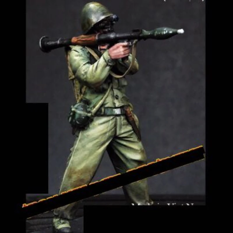 1-35-Scale-Resin-Figure-Model-Kit-Vietnam-War-Vietnamese-Soldiers-Use ...