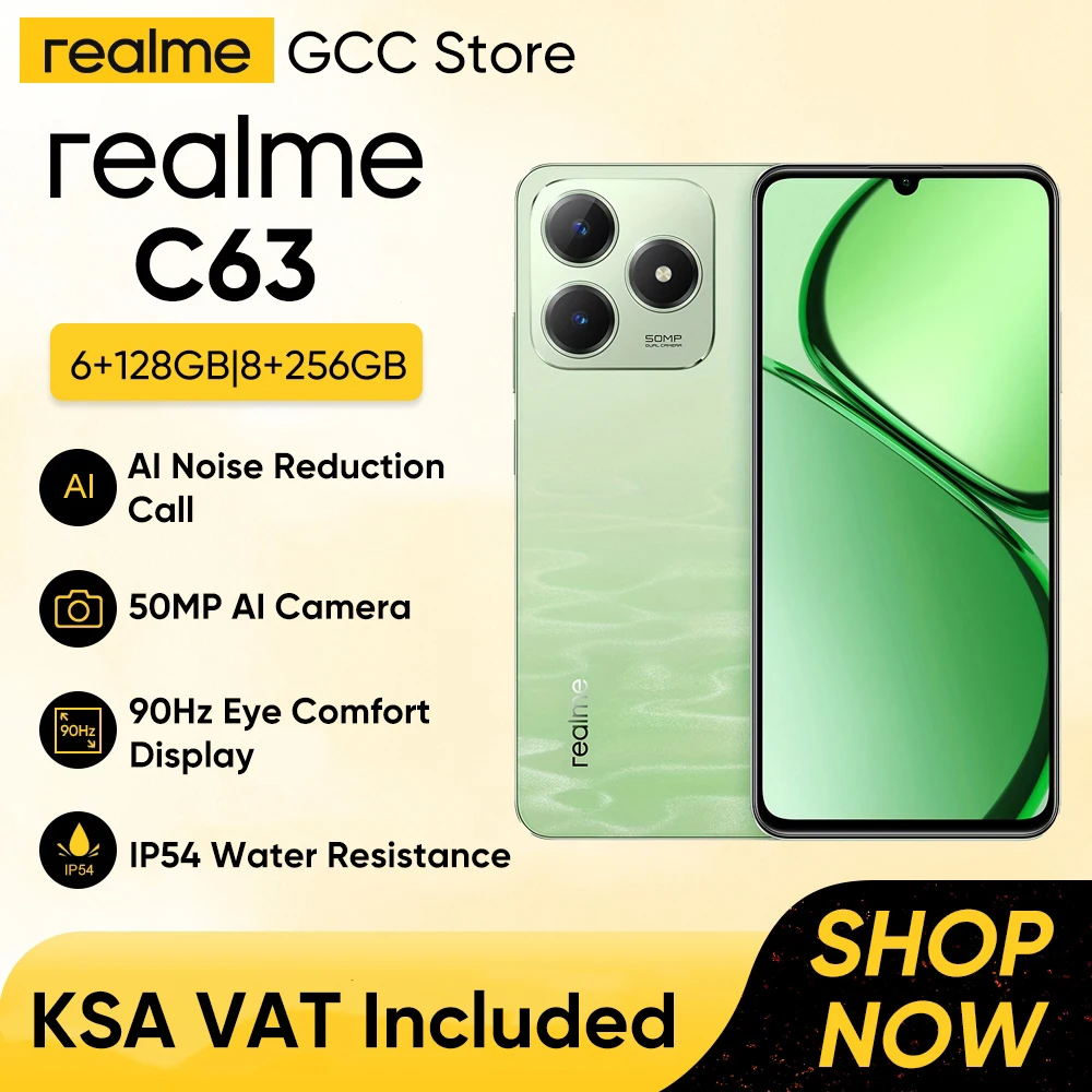 Realme-C63-6-128GB-Fast-Charging-Smartphone-1Min-Charge-for-1hr-Call ...