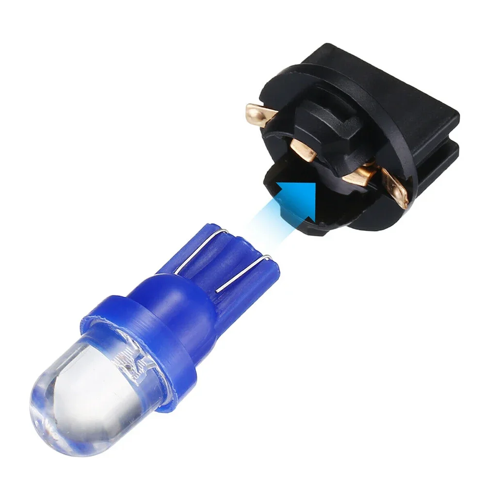 10Pcs-Blue-194-LED-Bulbs-For-Instrument-Gauge-Cluster-Dash-Light-W ...