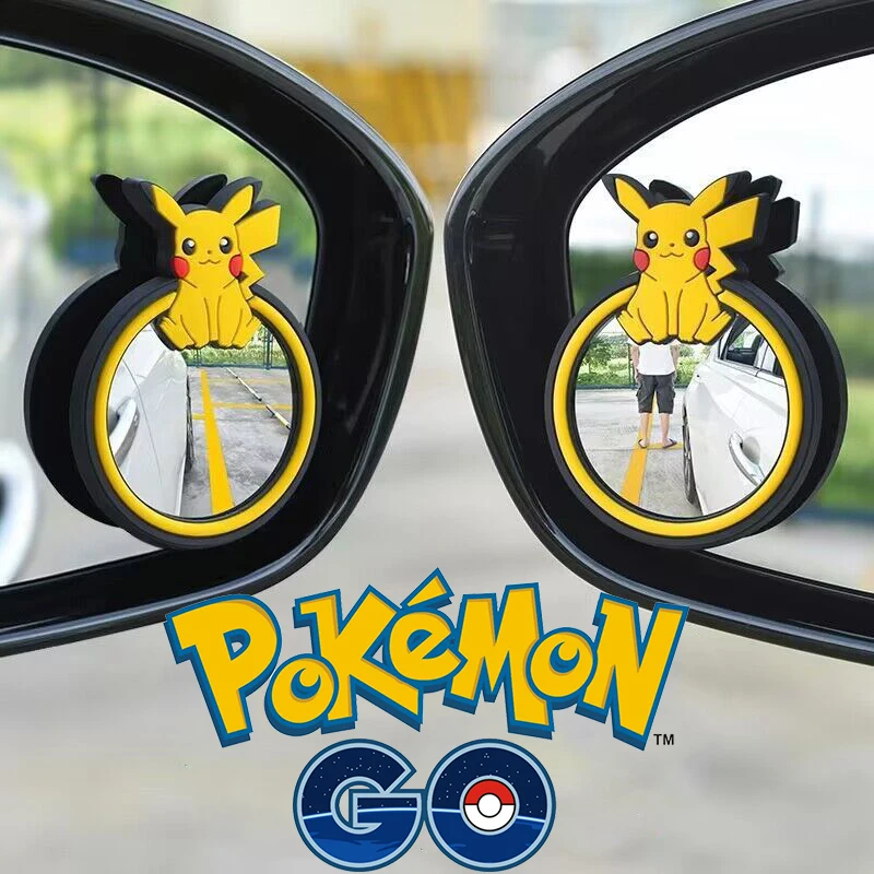 Espejo-retrovisor-de-Pok-mon-para-coche-Mini-espejo-de-punto-ciego-de ...