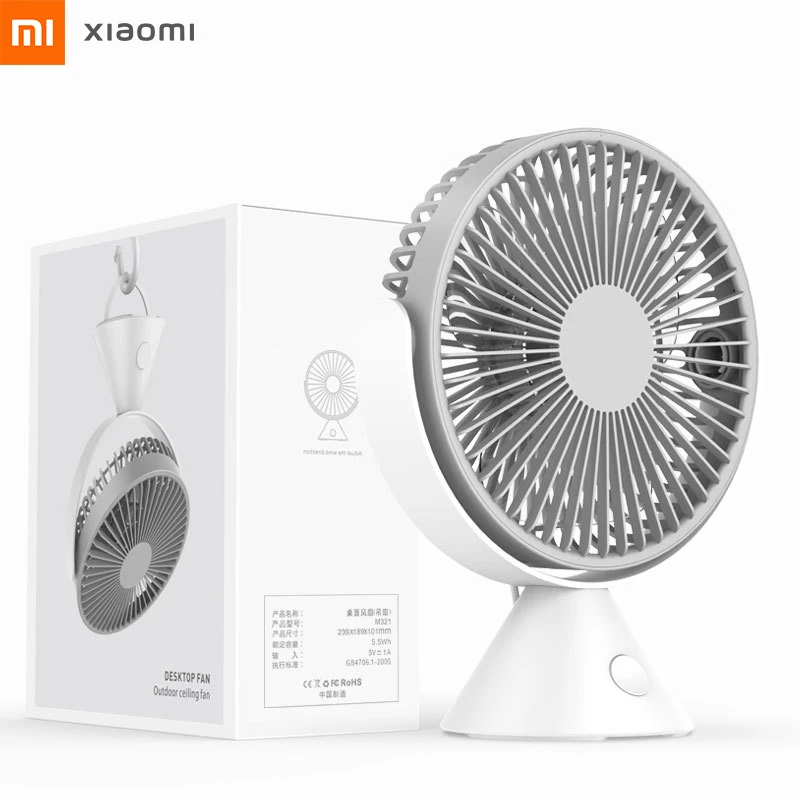 Xiaomi-Desk-Fan-New-Smart-Home-Portable-Cooling-Fan-Can-Hanging-Upright ...