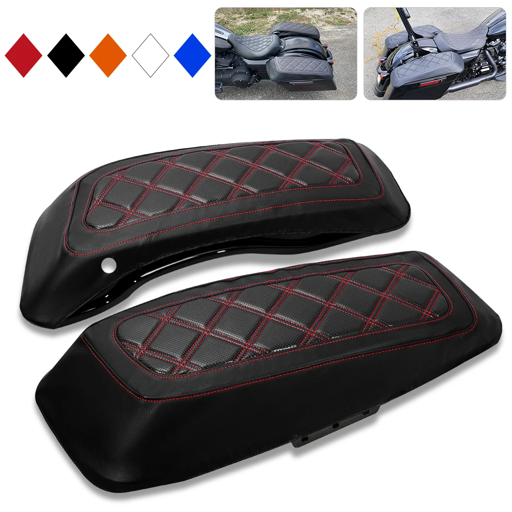 Motorcycle-Hard-Saddlebag-Lid-Covers-for-Harley-2014-2024-FL-Touring ...
