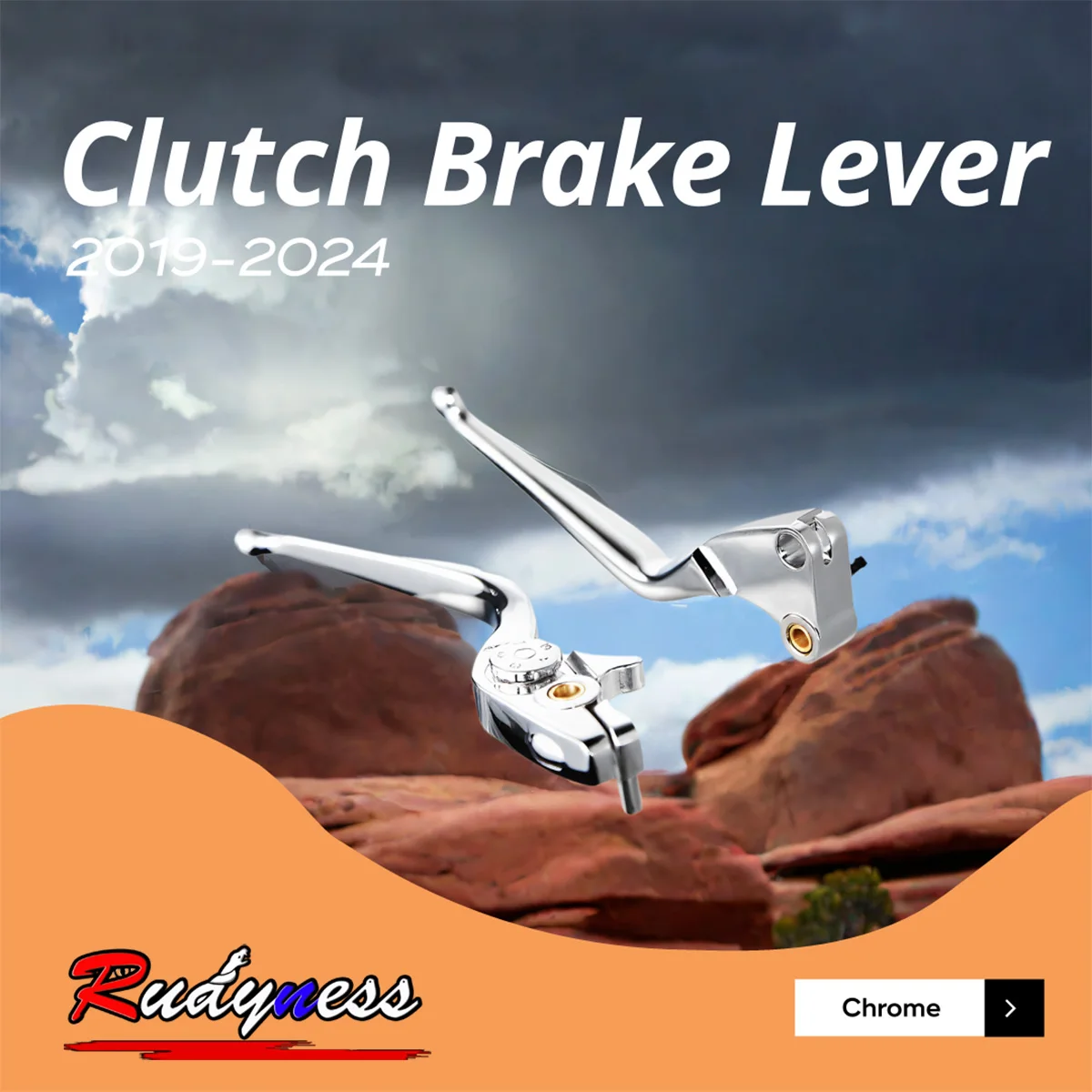 Motorcycle Chrome Brake Clutch Levers For Indian 19-24 Challenger ...