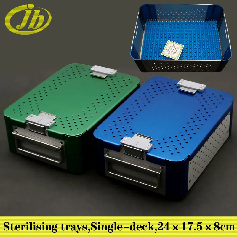 Sterilising-trays-green-single-deck-autoclave-sterilization-surgical ...