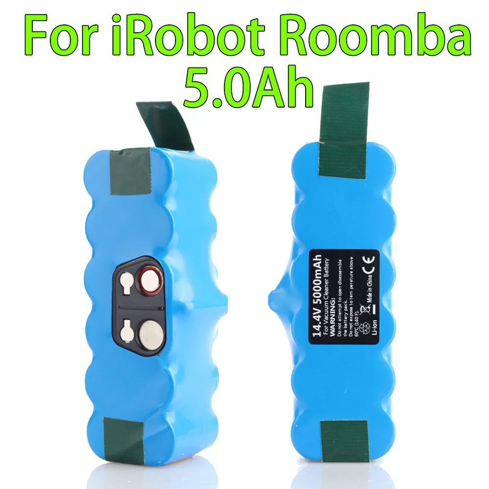 Bateria-para-iRobot-Roomba-14-4V-5000mAh-800-900-500-600-700-Series-510 ...