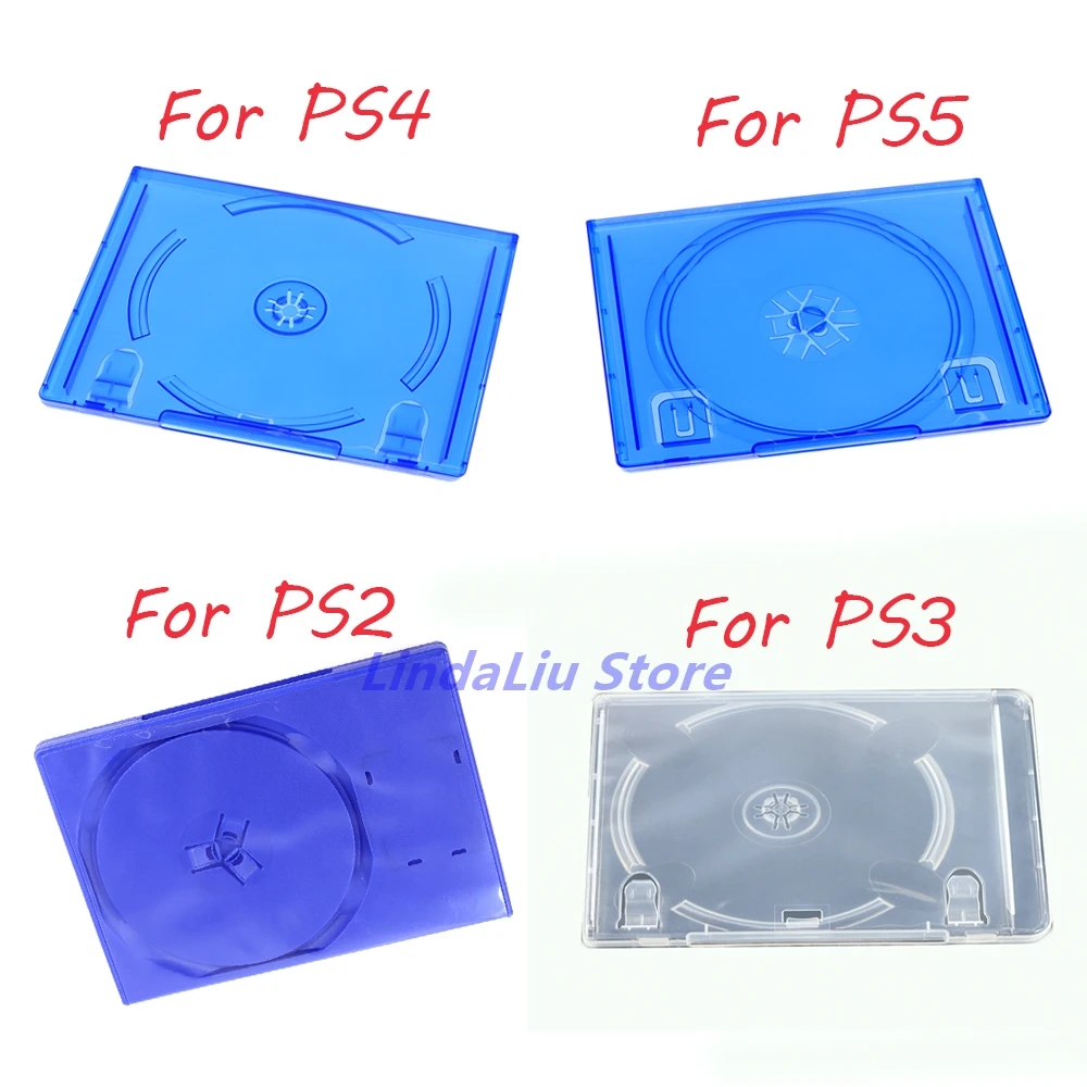 1pc CD Game case protective box for Paystation PS2 PS3 CD DVD Discs ...